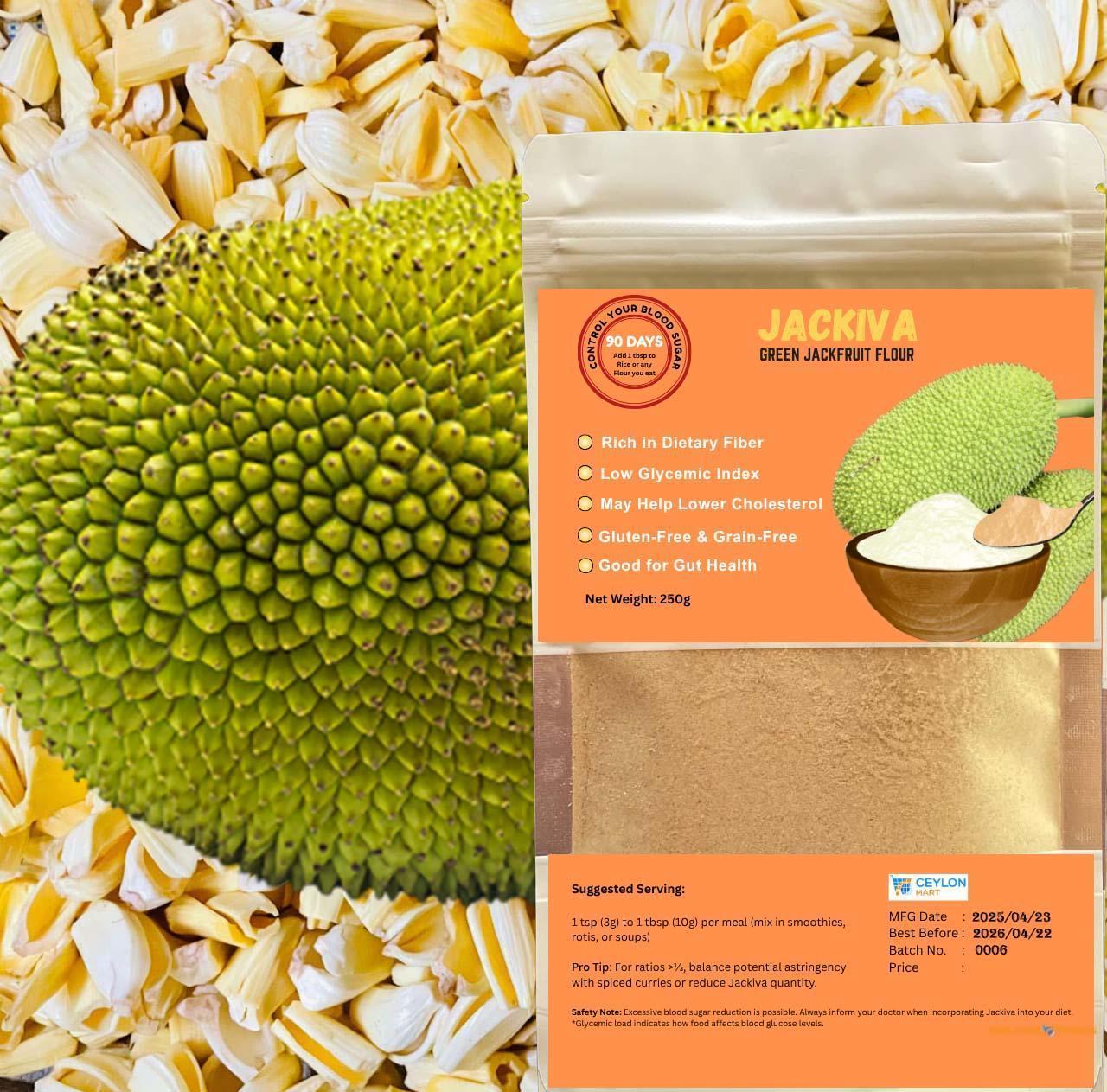 JACKIVA – 100% Green Jackfruit Flour | Helps To Manage Blood Sugar ...